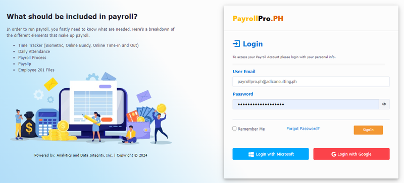 PayrollPro.PH - Philippines Best Payroll System